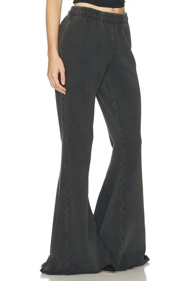 Entire Studios Heavy Flare Pant - Washed Black | Editorialist